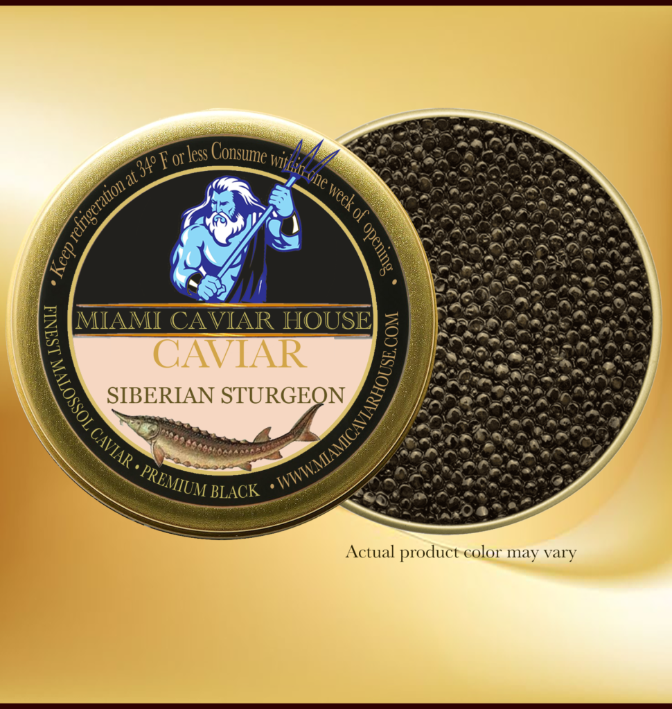Siberian Sturgeon Caviar - Miami Caviar House